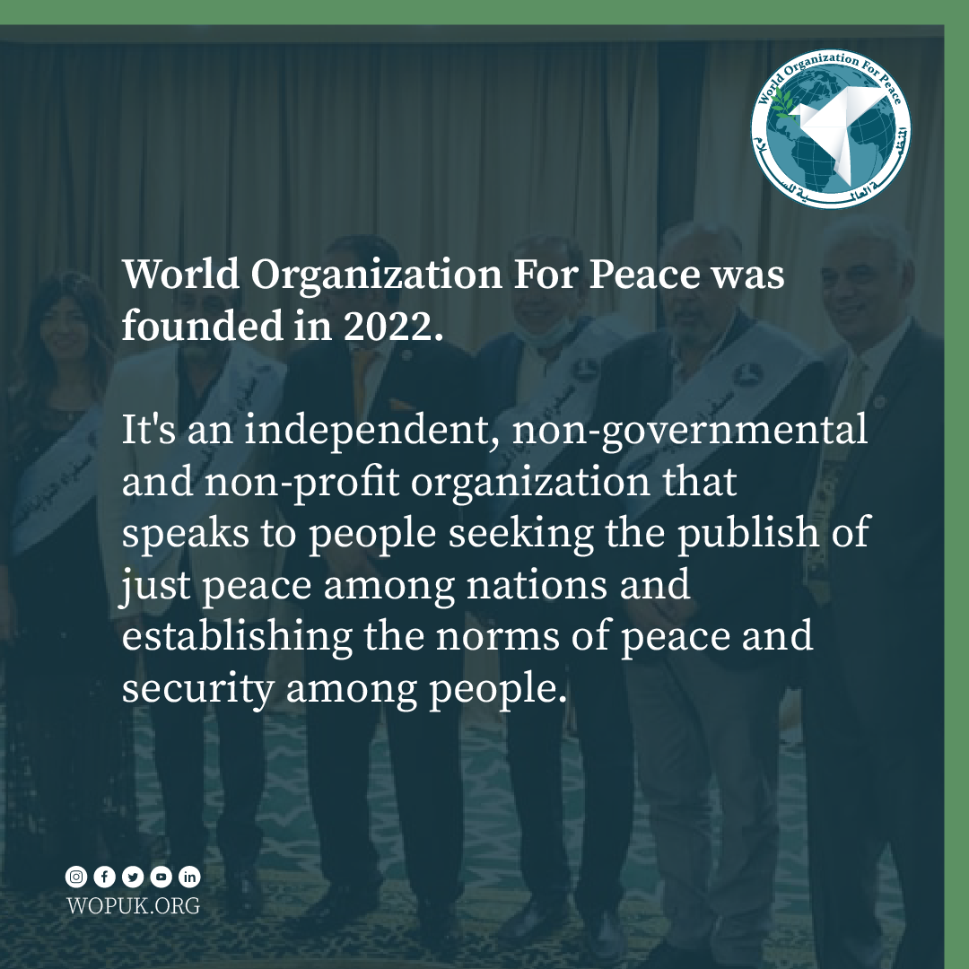 Home - World Organization for Peace United Kingdom UK